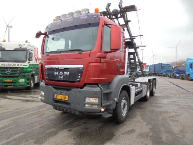MAN TGS 26.480 6X4 BB NL TRUCK kamion sa kukom za podizanje tereta