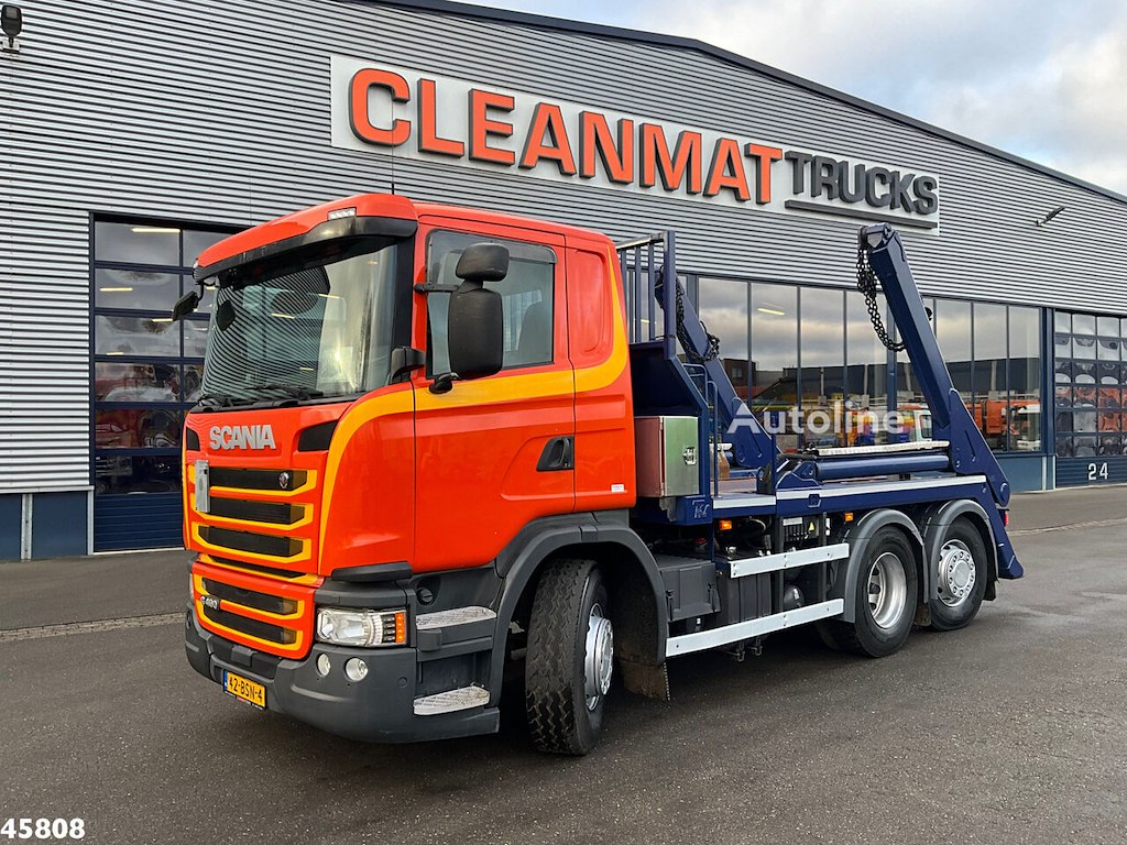 Scania G 490 6x2 Euro 6 VDL 18 Ton portalarmsysteem kamion autopodizač kontejnera