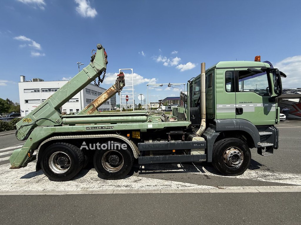 MAN 26.440 6x4 Meiller Abroll - German truck kamion autopodizač kontejnera