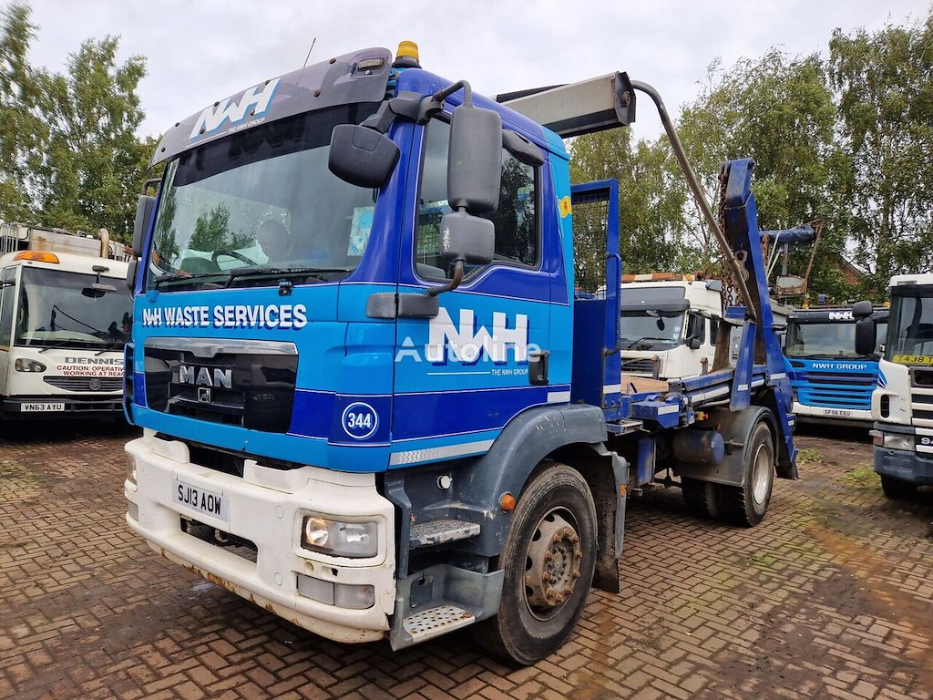 MAN 2013 MAN SKIP LORRY – FOR SALE kamion autopodizač kontejnera