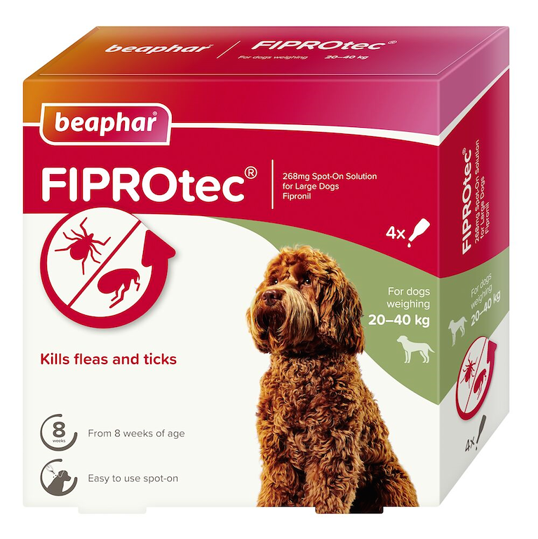FIPROtec Dog antiparazitska ampula za pse L 20-40kg, 268mg, kupovina u radnji.