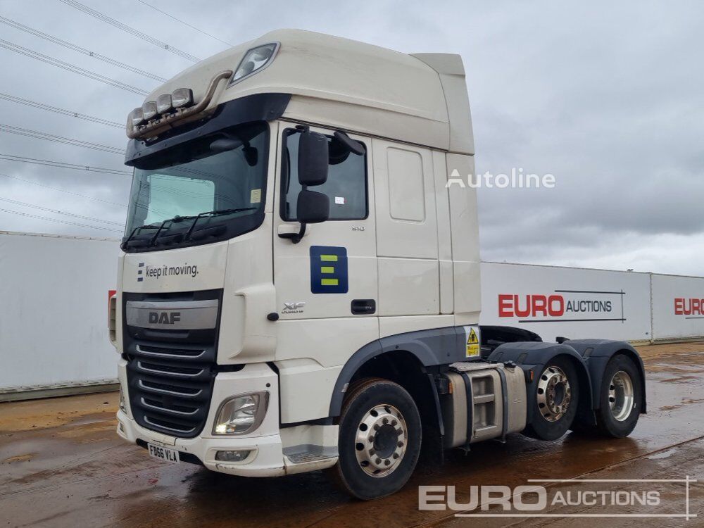 Prodaje se DAF XF 510 FTG tegljač na aukciji