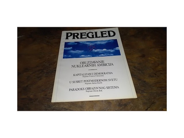 Pregled 263-Ambasada SAD  USA Beograd