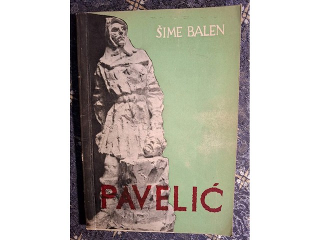 Š. Balen - Pavelić, Zagreb, 1952.