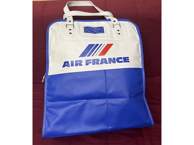 AIR FRANCE Vintage torba za avion iz sedamdesetih