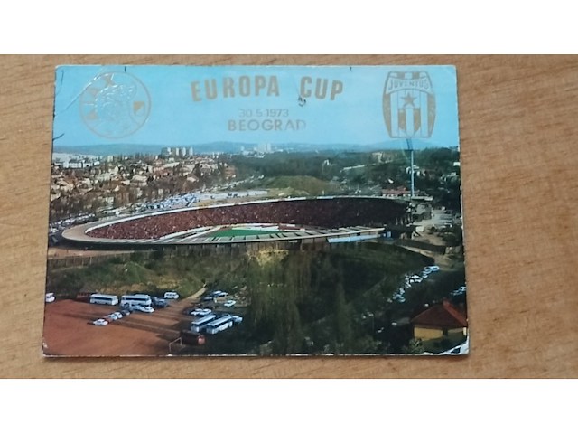 Beograd - Stadion FK Crvena Zvezda - Europa Cup 1973