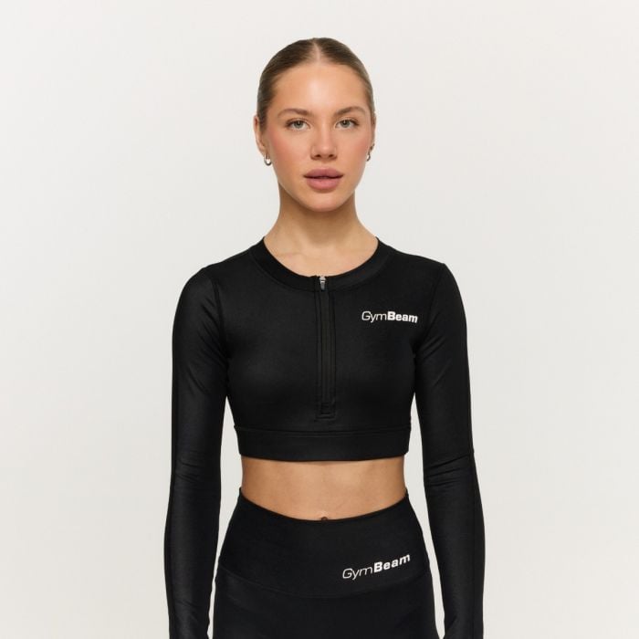 Sportski top Prime Black - GymBeam