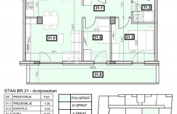 Stara Bežanija, 67.10 m2