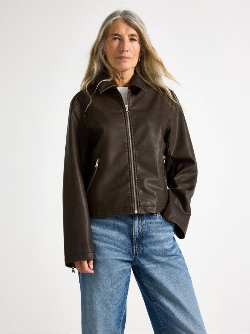 Jakna – Jacket in faux leather