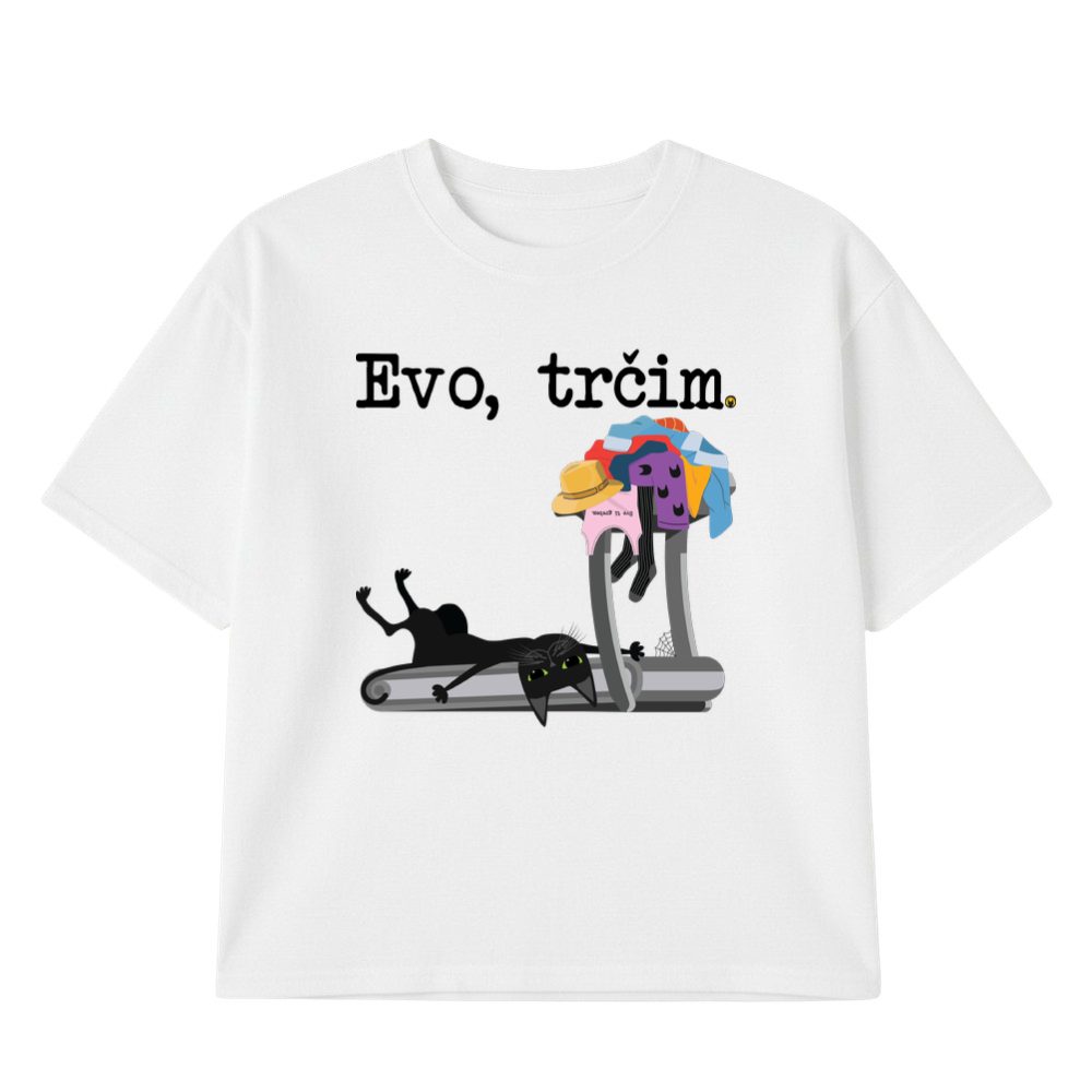 Evo, trčim