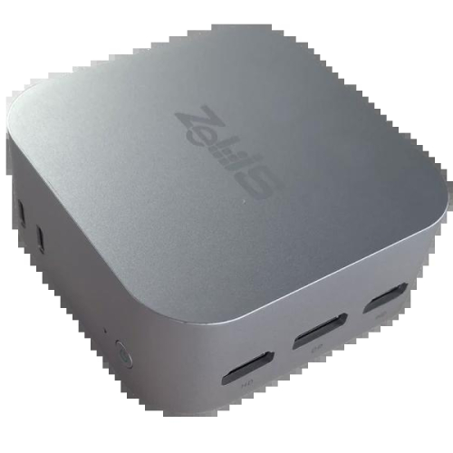Mini PC Zeus N5 Celeron QC N150 3.40 GHz/DDR5 12GB/m.2 256GB/LAN/Dual WiFi/BT/2xHDMI/DP/Win 11