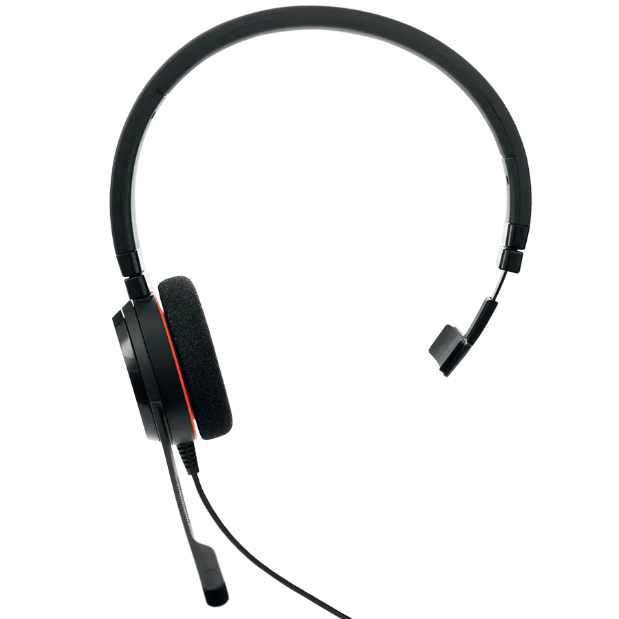 JABRA Evolve 20, Mono UC, USB C/A adapter