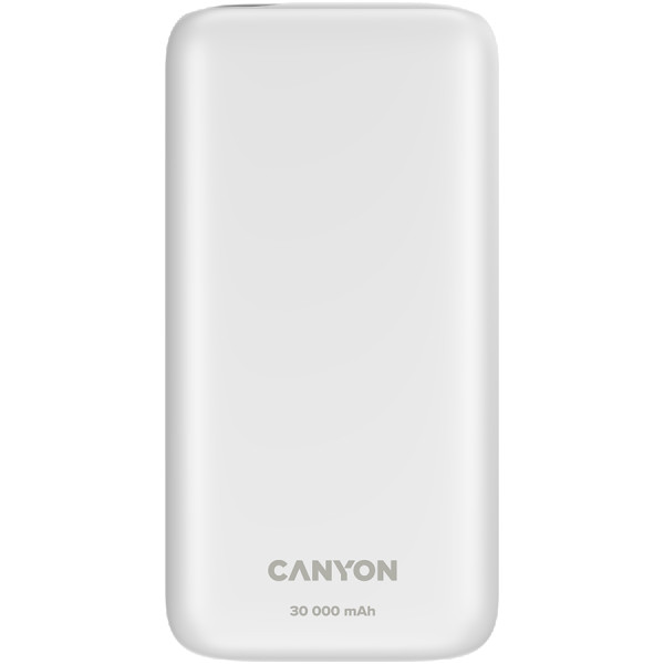 CANYON PB - 301, Power bank 30000mAh Li-poly battery, Input Micro: DC5V2A, 9V2A Input Type c PD : DC5V3A, 9V2A, Output Type C PD:5V3A,9V2.2A,12V1.5AOutput USB A1+USBA 2 : 5V3A,5V4.5A,4.5V5A,9V2A,1...