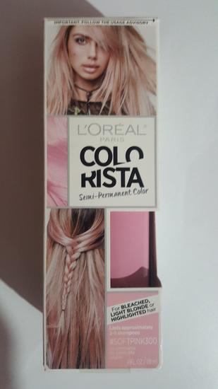 Nova L'Oreal Colorista roze/pink polutrajna farba