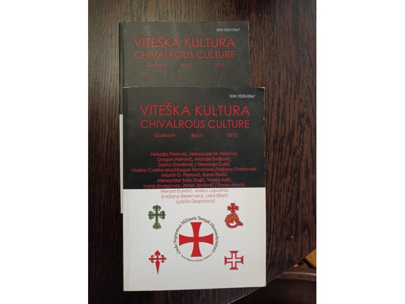 Viteška kultura, brojevi 3 i 4 Chivalrous culture