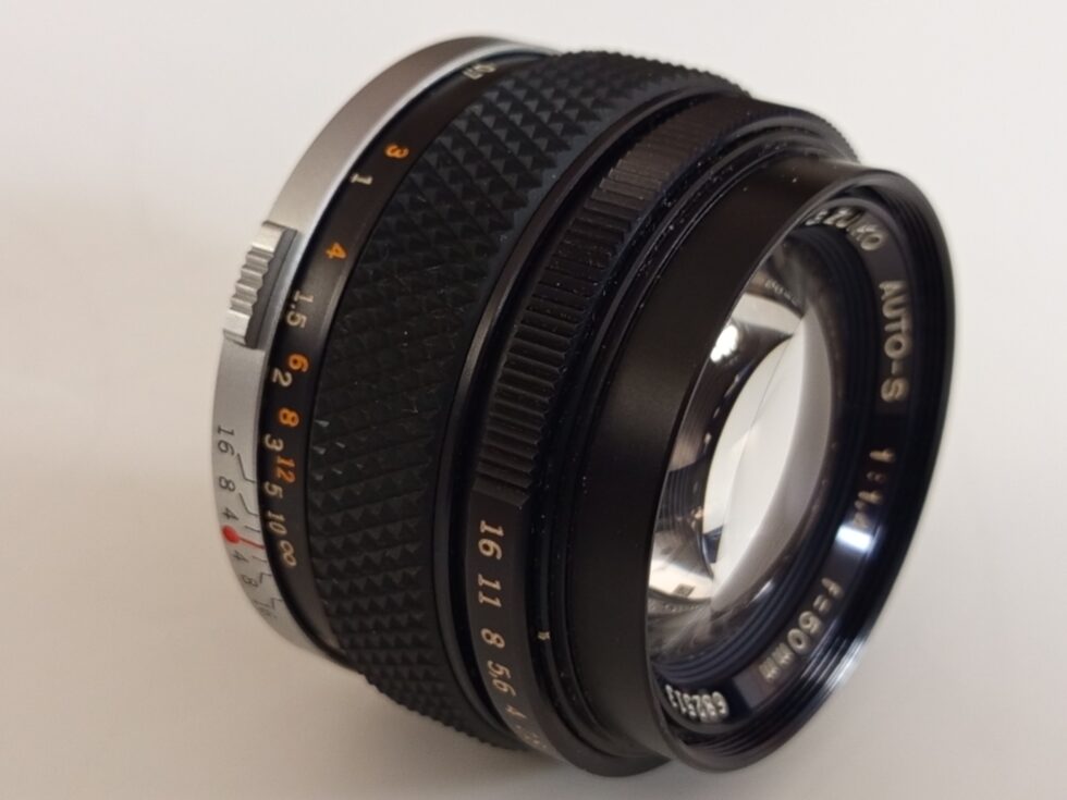 Olympus OM-System G.Zuiko Auto-S 50mm f:1.4.