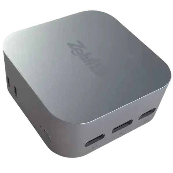 Mini PC Zeus N5 Celeron QC N150 3.40 GHz/DDR5 12GB/m.2 256GB/LAN/Dual WiFi/BT/2xHDMI/DP/Win 11