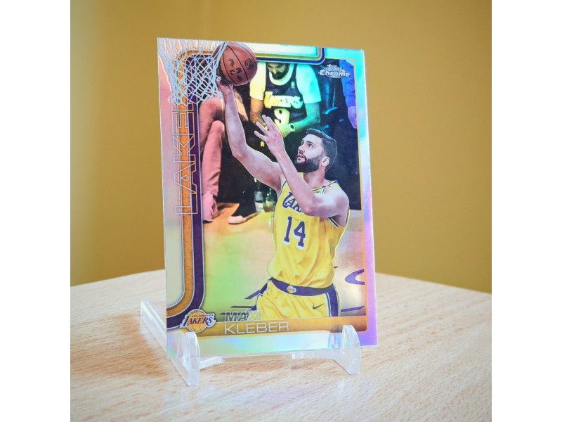 Maxi KLEBER kartica - Topps Chrome NBA 25-26