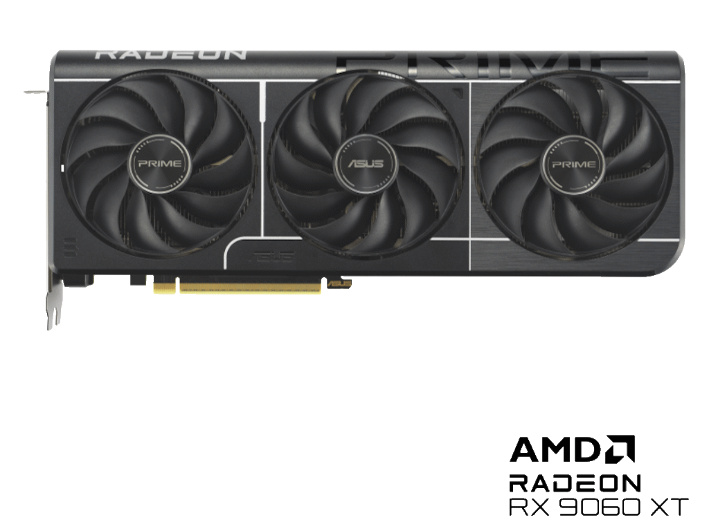 Graficka karta ASUS PRIME-RX9060XT-O16G AMD/16GB/GDDR6/128bit/crna