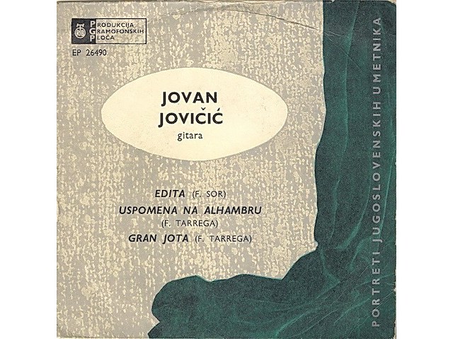 Jovan Jovičić – Etida 7` EP
