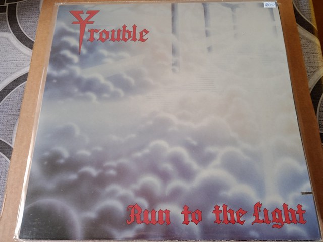 Trouble - Run To The Light, USA Press 1987, Mint