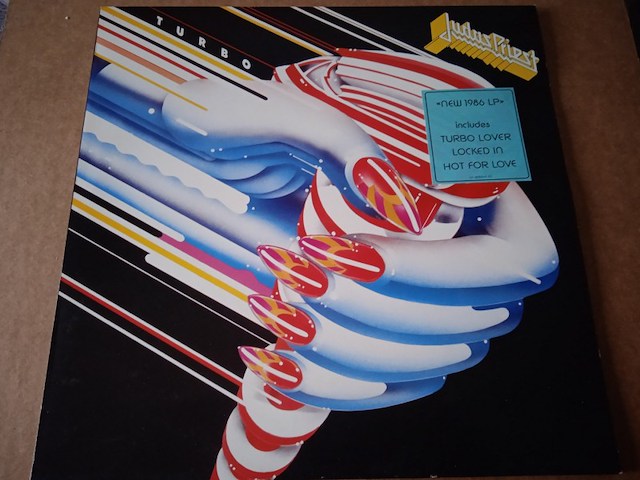 Judas Priest - Turbo, Holland Press 1986, Mint