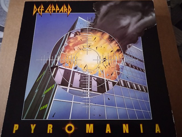 Def Leppard - Pyromania, West Germany Press 1983,Mint