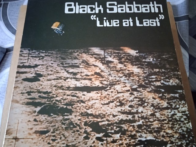 Black Sabbath - Live At Last..., UK Press 1980, Mint