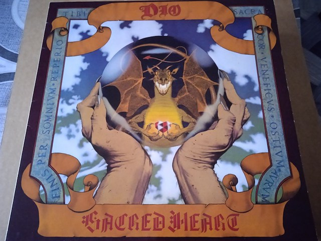 Dio - Sacred Heart, West Germany Press, 1985, Mint