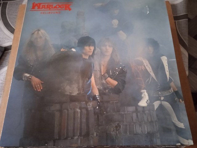 Warlock - Hellbound, West Germany Press 1985, Mint