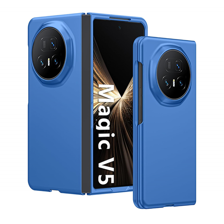 Zastitna maska (futrola) Elegant Fold - Huawei Honor Magic V5 plava