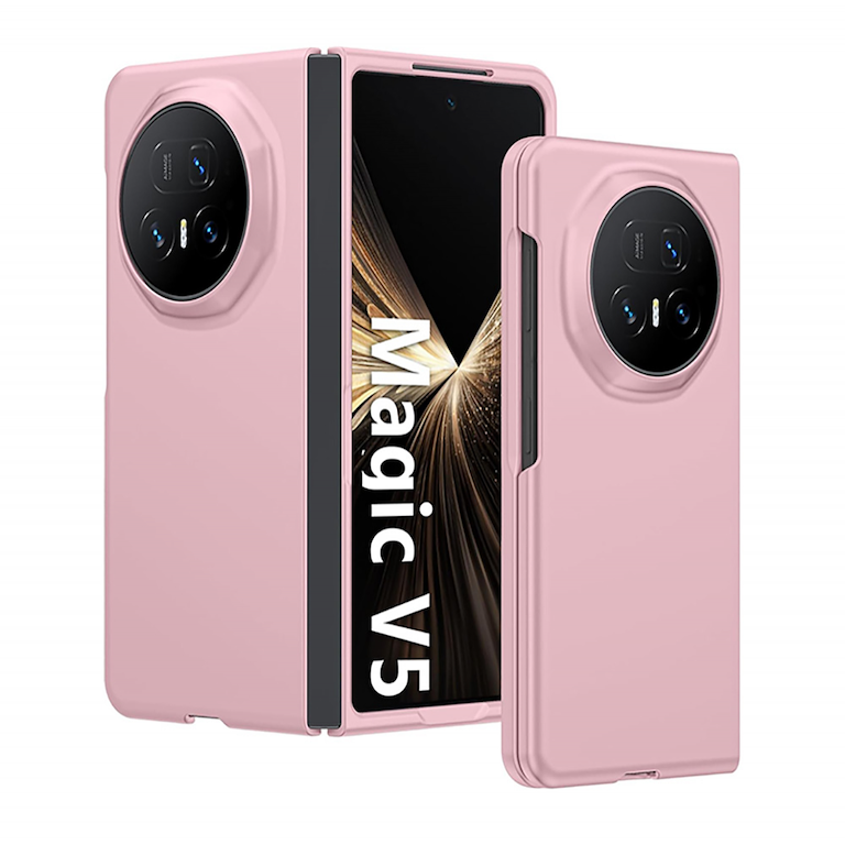 Zastitna maska (futrola) Elegant Fold - Huawei Honor Magic V5 roze