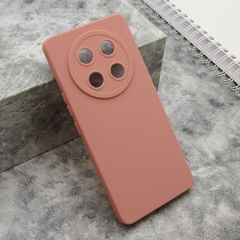 Zastitna silikonska maska (futrola) Pro Camera - Huawei Honor X9C/Magic 7 lite roze (MS)