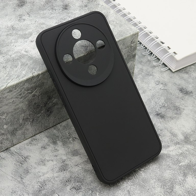 Zastitna maska (futrola) Soft 3D camera - Huawei Honor X9D/Magic 8 lite crna (MS)