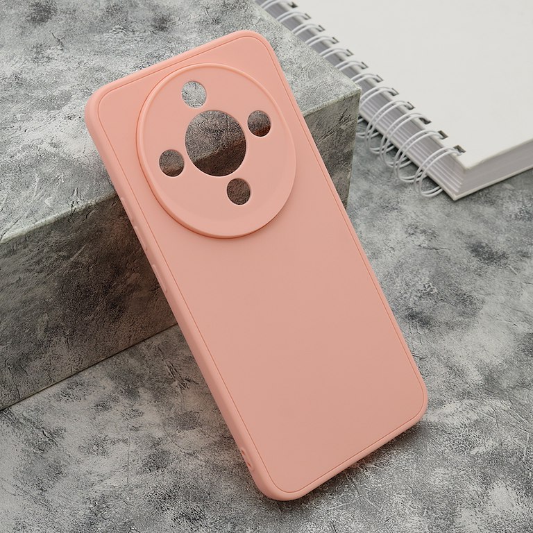 Zastitna maska (futrola) Soft 3D camera - Huawei Honor X9D/Magic 8 lite roze (MS)