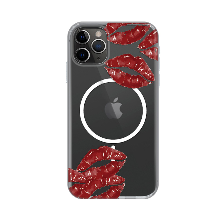 Zastitna maska (futrola) print Magsafe - iPhone 11 Pro Max 6.5 Kisses