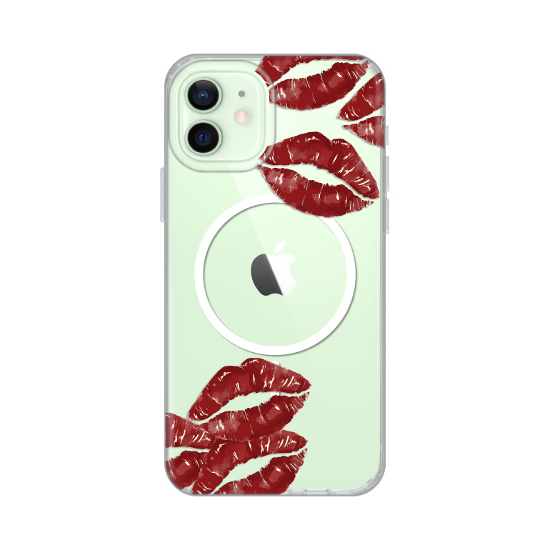 Zastitna maska (futrola) print Magsafe - iPhone 12/12 Pro 6.1 Kisses