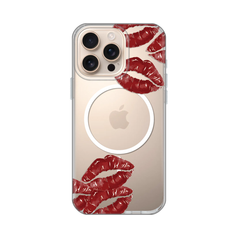 Zastitna maska (futrola) print Magsafe - iPhone 16 Pro Max 6.9 Kisses