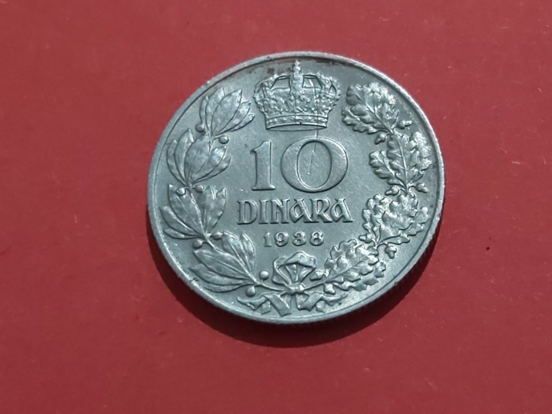 Kraljevina - 10 dinara 1938 god
