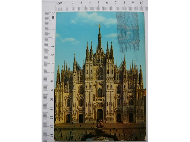 Milano, Italija, Il Duomo, La facciate