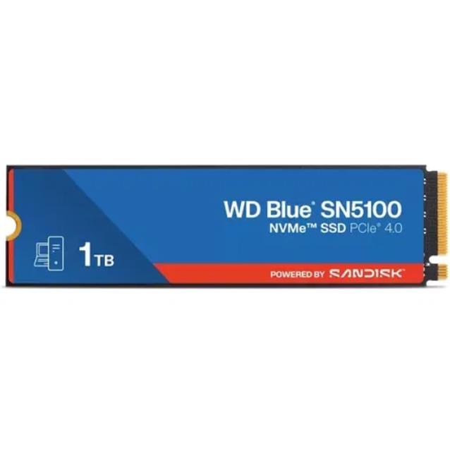 NEDEFINISAN SSD M.2 NVMe 1TB WD Blue SN5100 7100MB/s 6700MB/s WDS100T5B0E