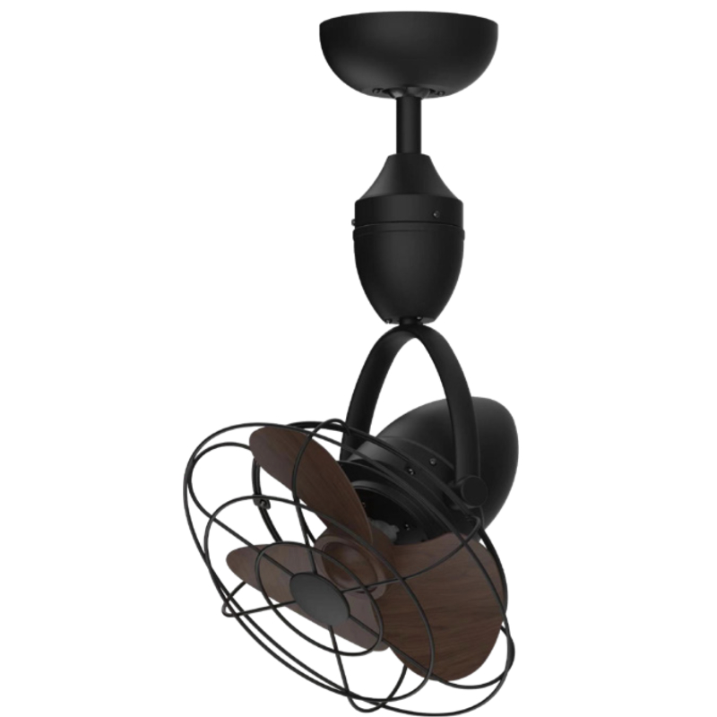 ZIDNI / PLAFONSKI VENTILATOR KBS 5238 BK+BROWN XENON
