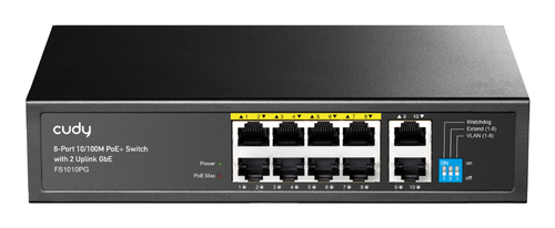 FS1010PG PoE+ 10port switch