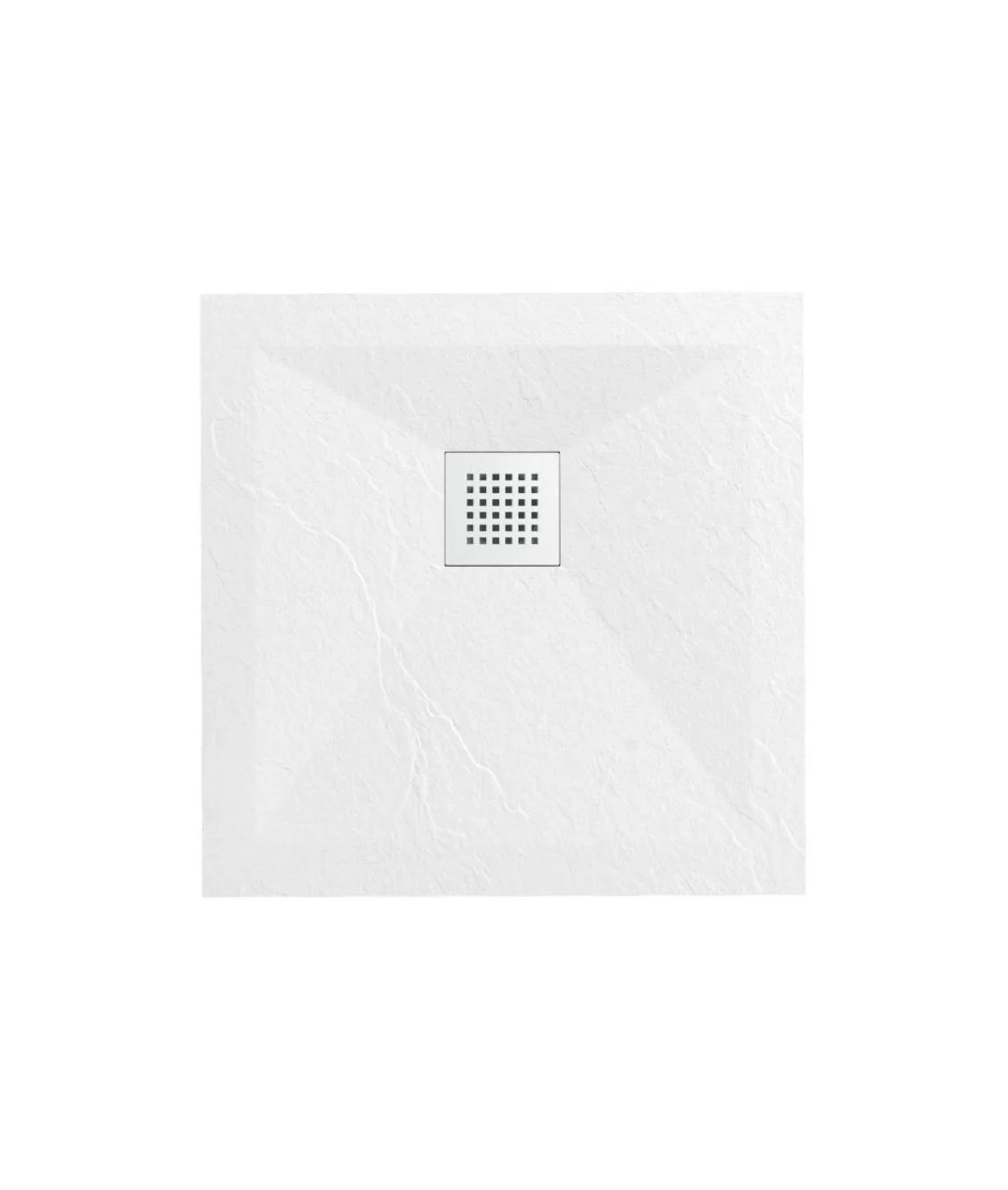 TUŠ KADICA COPEN SLATE WHITE 900X900X25 SA S/S WHITE REŠETKOM C-11-99W