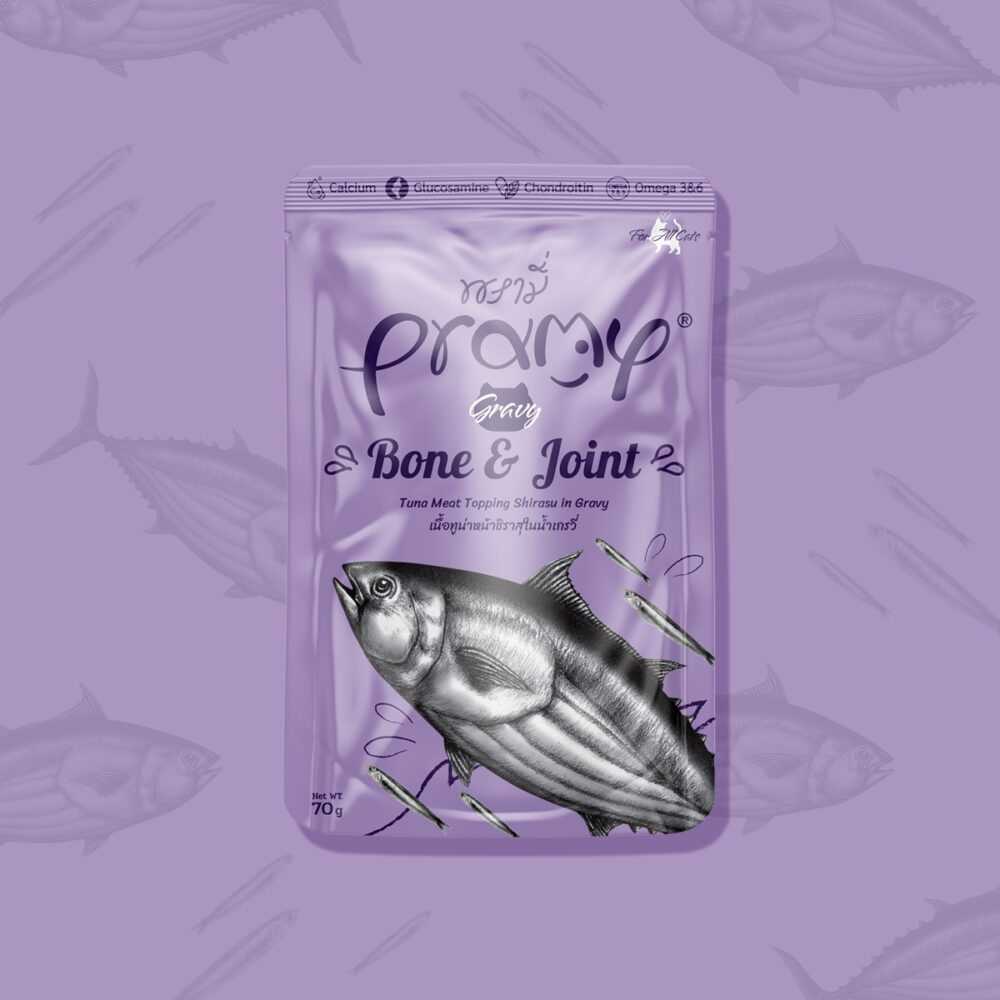 Pramy Cat Functional Bone&Joint - Tuna sa Shirasu prelivom u sosu 70g