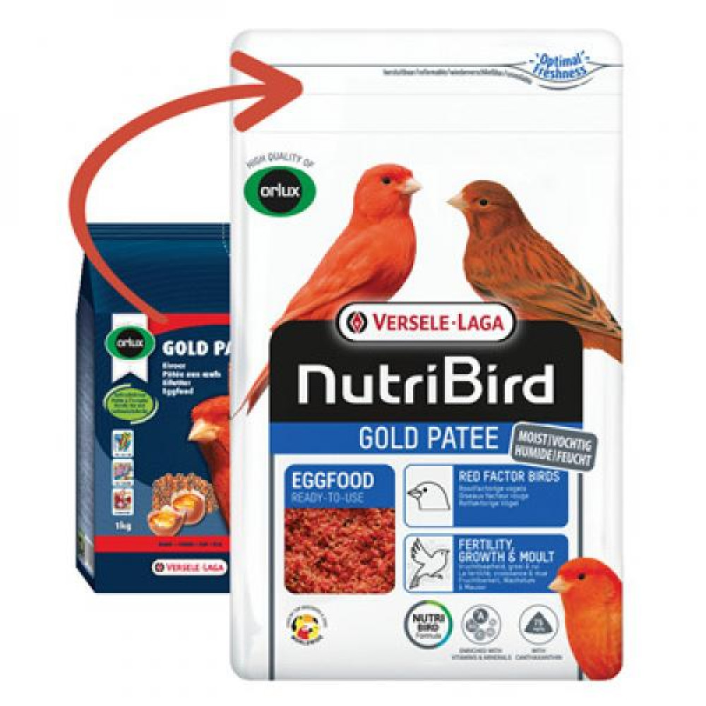 Versele Laga hrana za ptice NutriBird Gold Patee Canaries Red 5kg