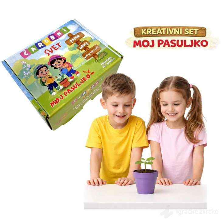 Kreativni set za sađenje "Moj Pasuljko"