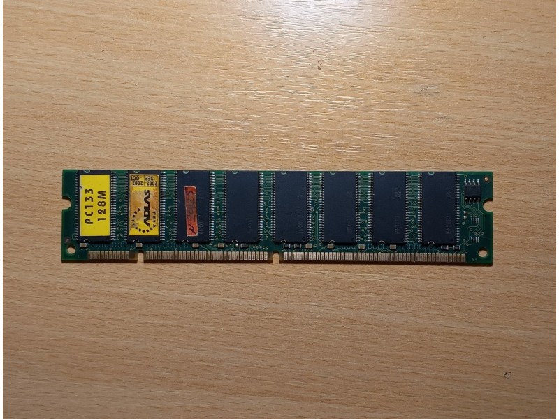 128Mb Sdram 133Mhz - retro modul memorije