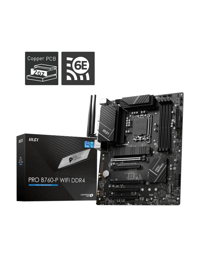 MSI PRO B760-P WIFI DDR4 maticna ploca