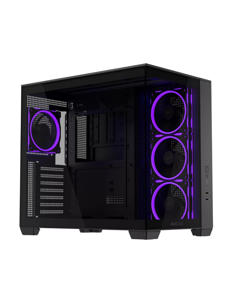 ASUS A32 PLUS TG ARGB micro-ATX kuciste crno